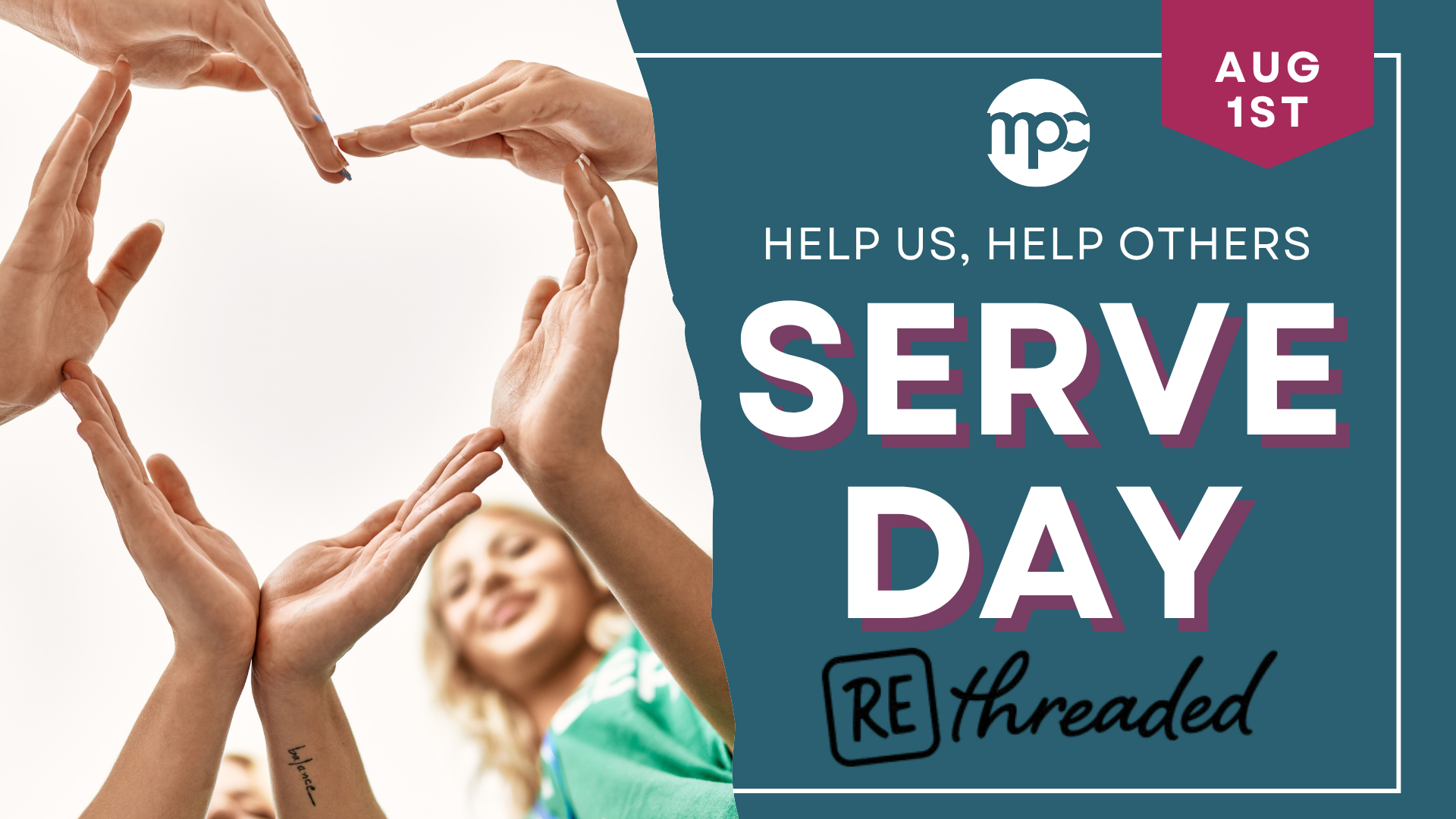 August Serve DayJoin us for an afternoon of connection, awareness, and ...